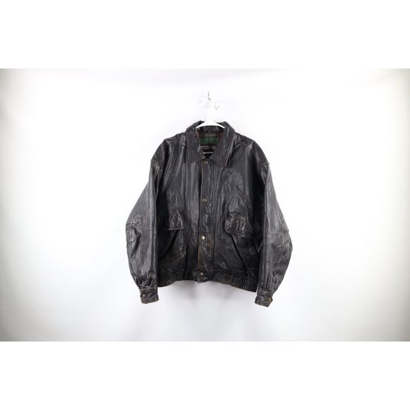 Vintage | Jackets & Coats | Vintage 9s Streetwear L Distressed Flannel ...